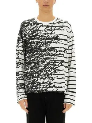 Balmain Love Letter" T-shirt - Multicolour