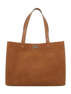 ANYA HINDMARCH Mortimer Small Tote Bag - Brown