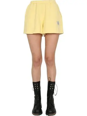 Opening Ceremony Logo Box Shorts - Yellow