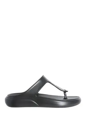 STUART WEITZMAN Stuflex T-strap Slides - Black