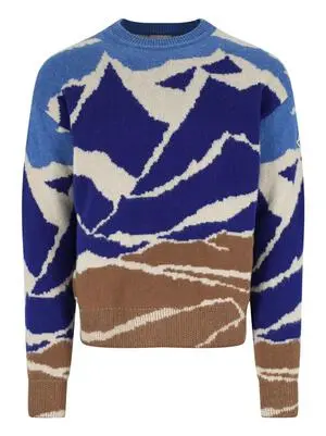 Moncler Mountain Sweater - Blue
