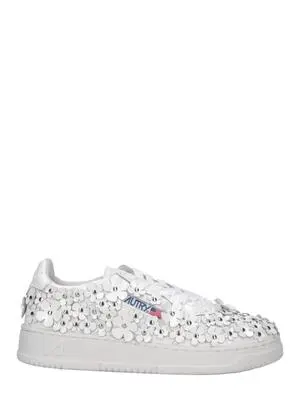 AUTRY Medalist Low Blooming Sneakers - White