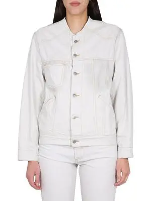 MAISON MARGIELA Denim Jacket - White