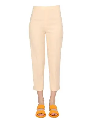 Moschino Cady Cropped Pants - Ivory
