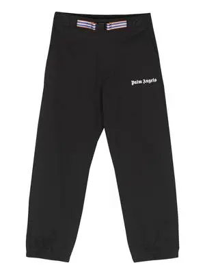 PALM ANGELS Logo Belted Pants