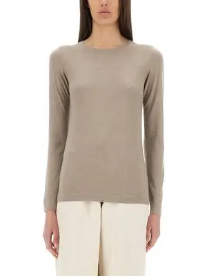 Brunello Cucinelli Cashmere And Silk Sweater - Dove