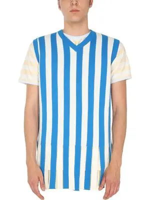 SUNNEI X ELEONORA BONUCCI Striped Sleeveless Sweater - Multicolour