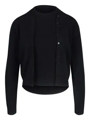 CANESSA Cashmere Twinset - Black