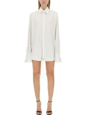 PETER DO Drawstring Shirt - White
