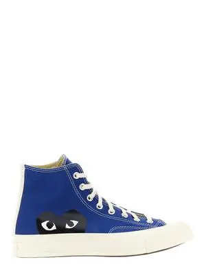 COMME DES GARCONS PLAY CONVERSE Chuck 70 High-top Sneakers - Blue