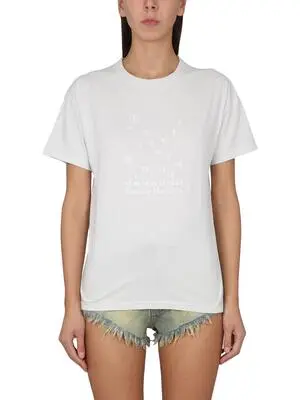 MAISON MARGIELA Crewneck T-shirt - White