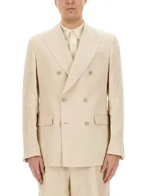 Dolce & Gabbana Double-breasted Jacket - Beige