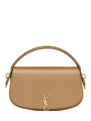 Saint Laurent Voltaire Shoulder Bag - Beige