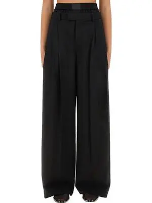 Alexander Wang Wide Leg Trousers - Black