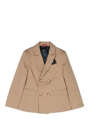 FAY Double-breasted Jacket - Beige