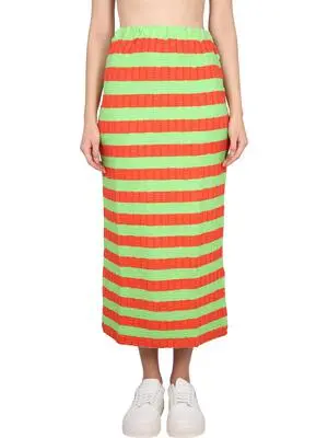 Sunnei Striped Skirt - Multicolour