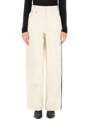 PETER DO Wide Leg Jeans White