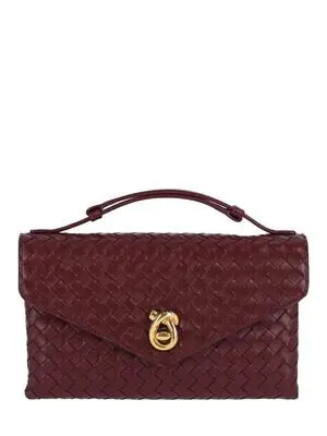 Bottega Veneta Knot Lock Bag - Red