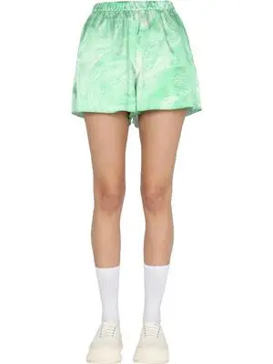 Opening Ceremony Marble Effect Shorts - Green