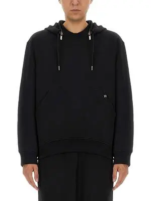 Helmut Lang Hooded Sweatshirt - Black
