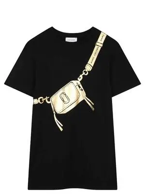 Marc Jacobs Printed T-shirt - Black