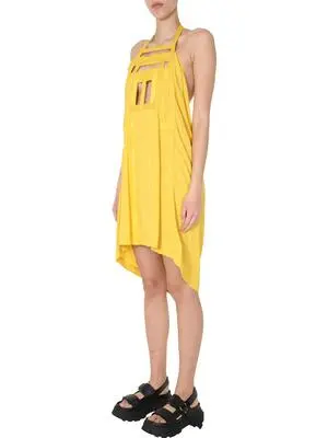 Rick Owens Midi Dress - Yellow
