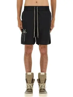 CHAMPION X RICK OWENS Nylon Shorts - Black