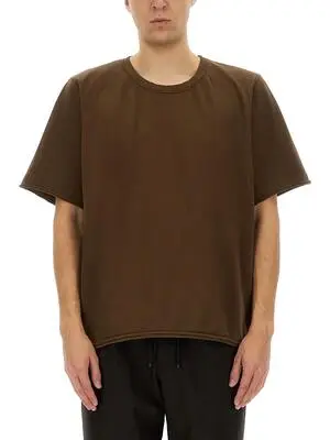 UMA WANG Cotton T-shirt - Brown