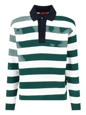 Gucci Striped Polo Shirt - Multi