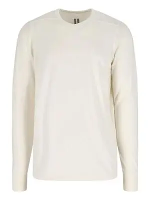 Rick Owens Viscose Blend Sweater - White