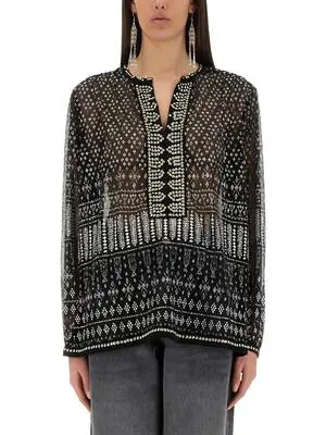 Isabel Marant Nickie Top - Black