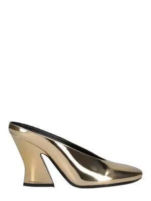 Givenchy Sculpted Mules - Gold