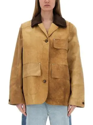 Stella McCartney Workwear Harrington Jacket - Beige