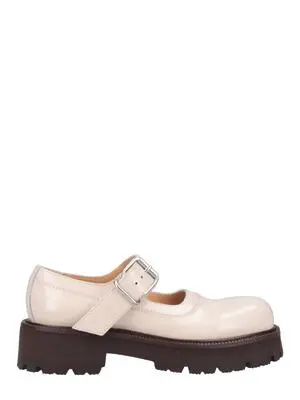 MAISON MARGIELA Mary Jane Ballerina Flats - Cream