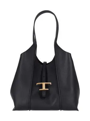 TOD'S T-timeless Small Tote Bag - Black