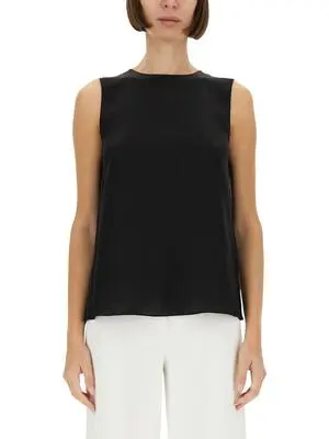 Theory Georgette Top - Black