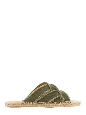 CastaÑer Pilita Espadrille Sandals - Green