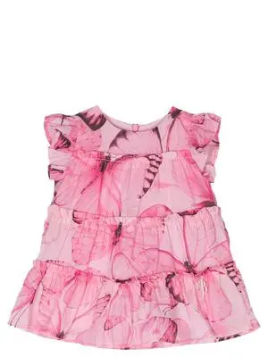 Blumarine Printed Dress - Pink
