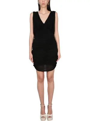 Saint Laurent Jersey Dress - Black