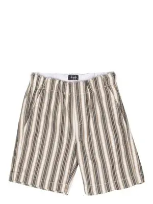 IL GUFO Striped Bermuda Shorts - Multicolour