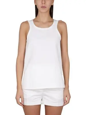 Max Mara Cotton Top - White