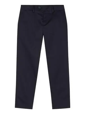 FAY Straight Leg Trousers Blue