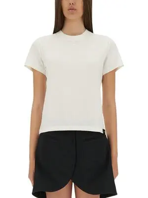 COURREGES Courrèges Tiny Fit T-shirt - White