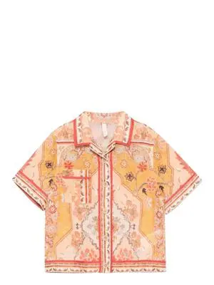 Zimmermann Wylie Pocket Shirt - Multicolour