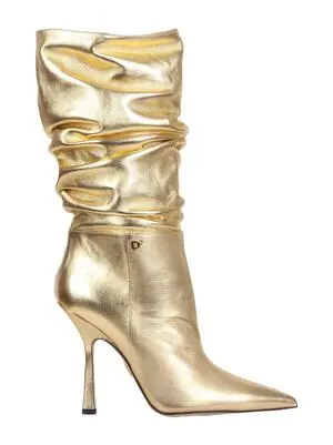 Dsquared2 Boots With Heel - Gold