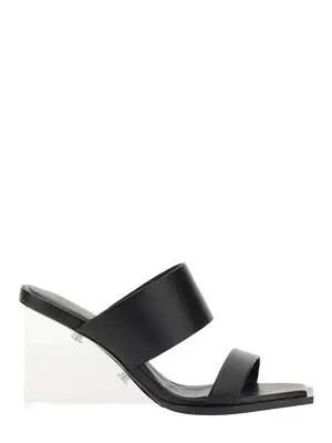 Alexander McQueen Leather Sandals - Black