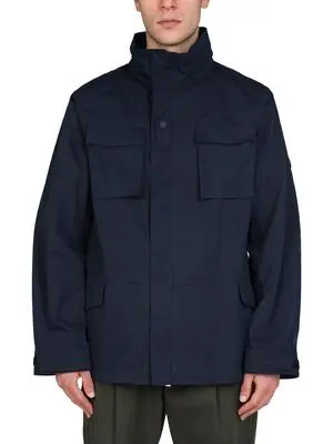 LARDINI BY YOSUKE AIZAWA Double Fabric Jacket - Blue
