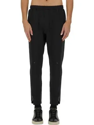BOSS Tapered Technical Fabric Trousers - Black