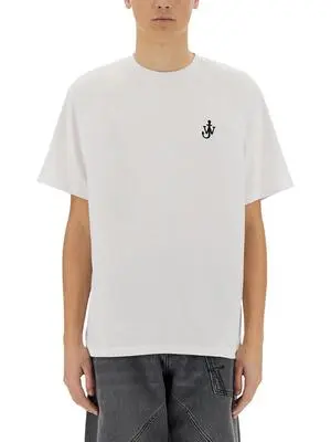 JW Anderson Anchor" T-shirt - White
