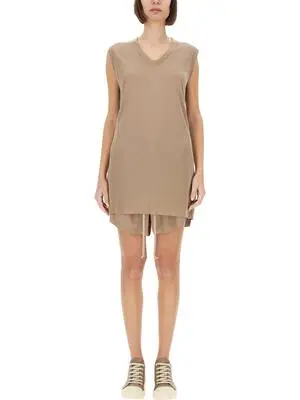 Rick Owens Jersey Top - Nude